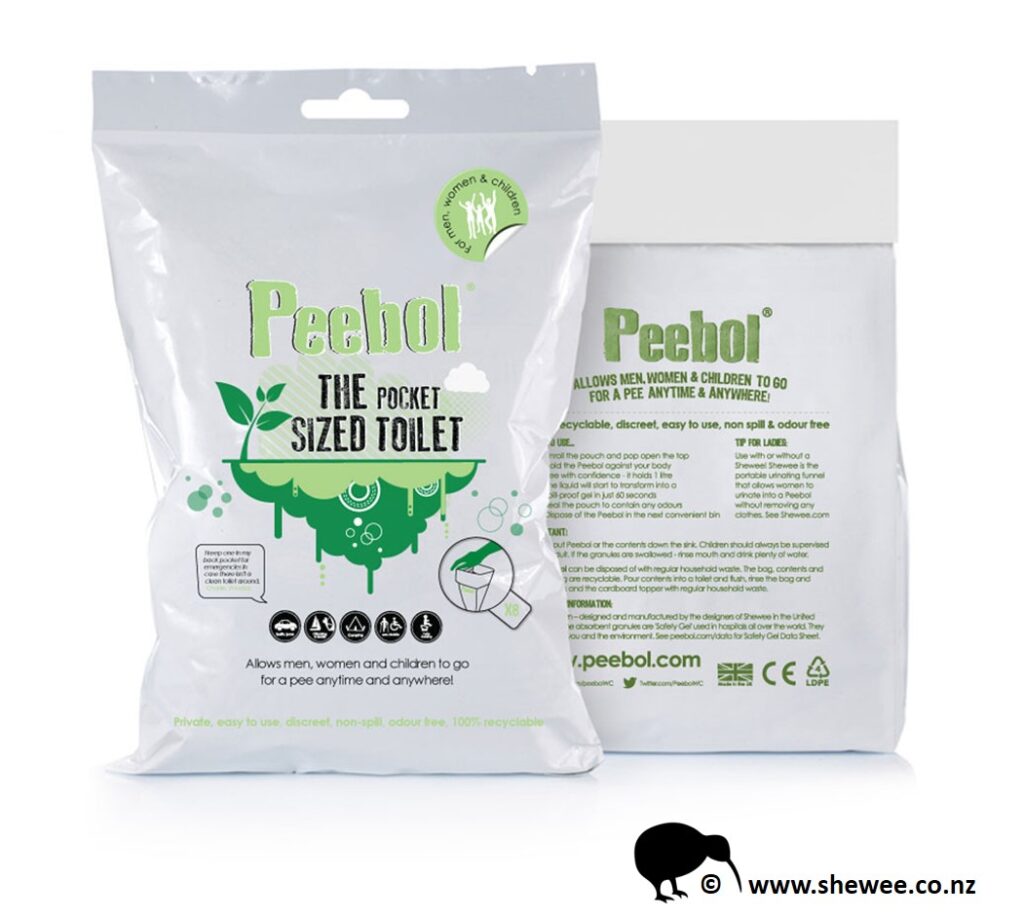 Peebol (Pocket Toilet) - Shewee